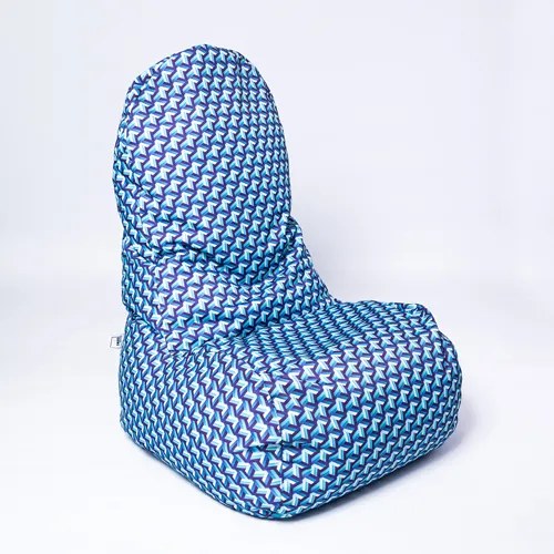 Sedací vak Chair Modro-bílá