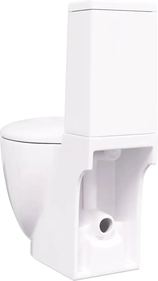 Keramické WC zadní odpad bílé 240376
