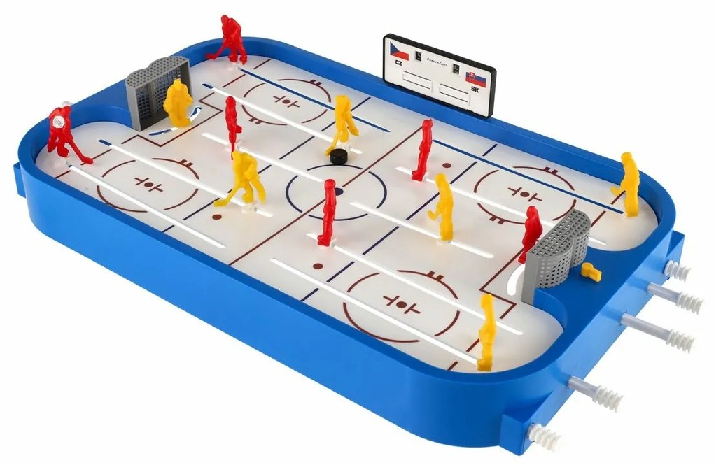 Hokej společenská hra plast v krabici 53x30,5x7cm