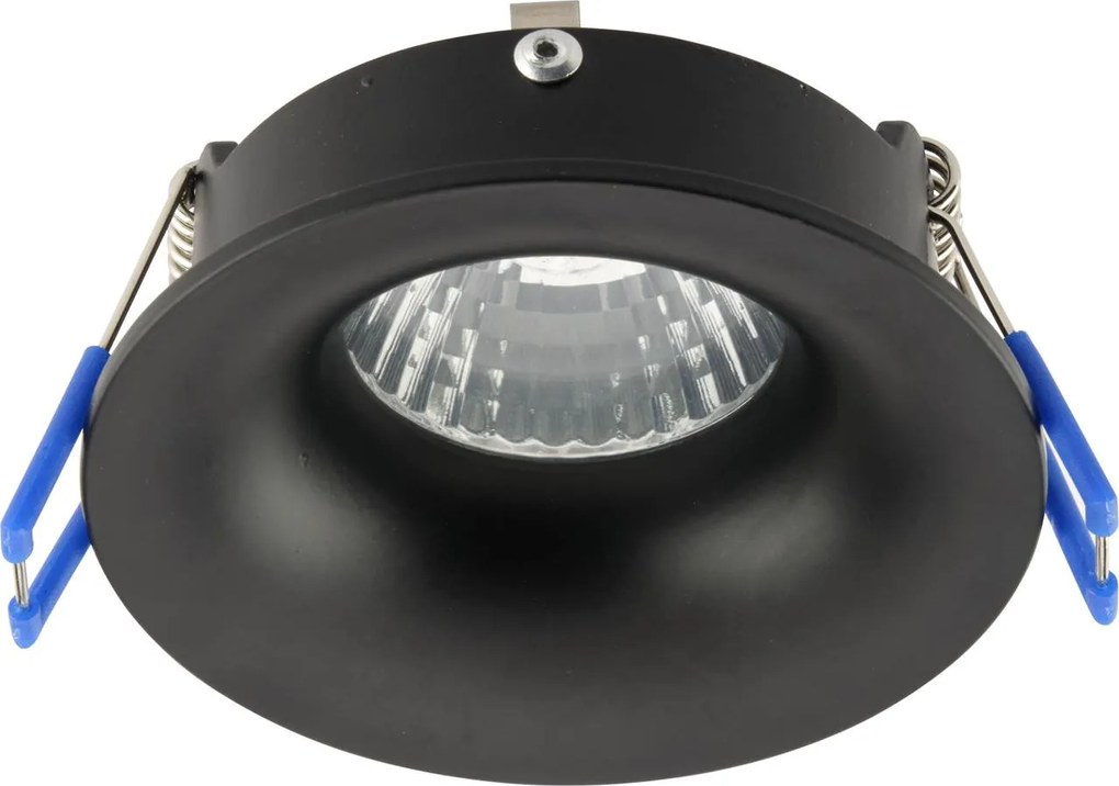 Podhledové bodové LED osvětlení do koupelny EXE, 8,5cm, kulaté, černé Tlg ORESTE