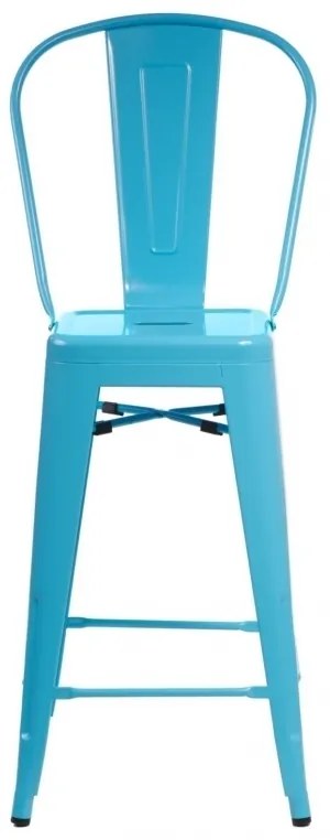 Barová židle Tolix, modrá