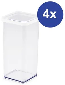 Rotho SET LOFT bílá - 4x1,5L