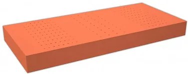 Perforovaná matrace Postelia PUR AIR 100x200 cm - monobloková oboustranná konstrukce