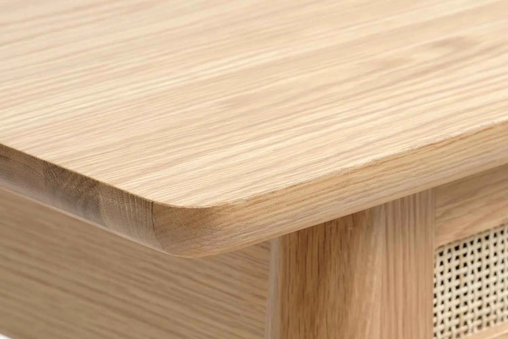 Designová konzole Tallys 110 cm přírodní dub