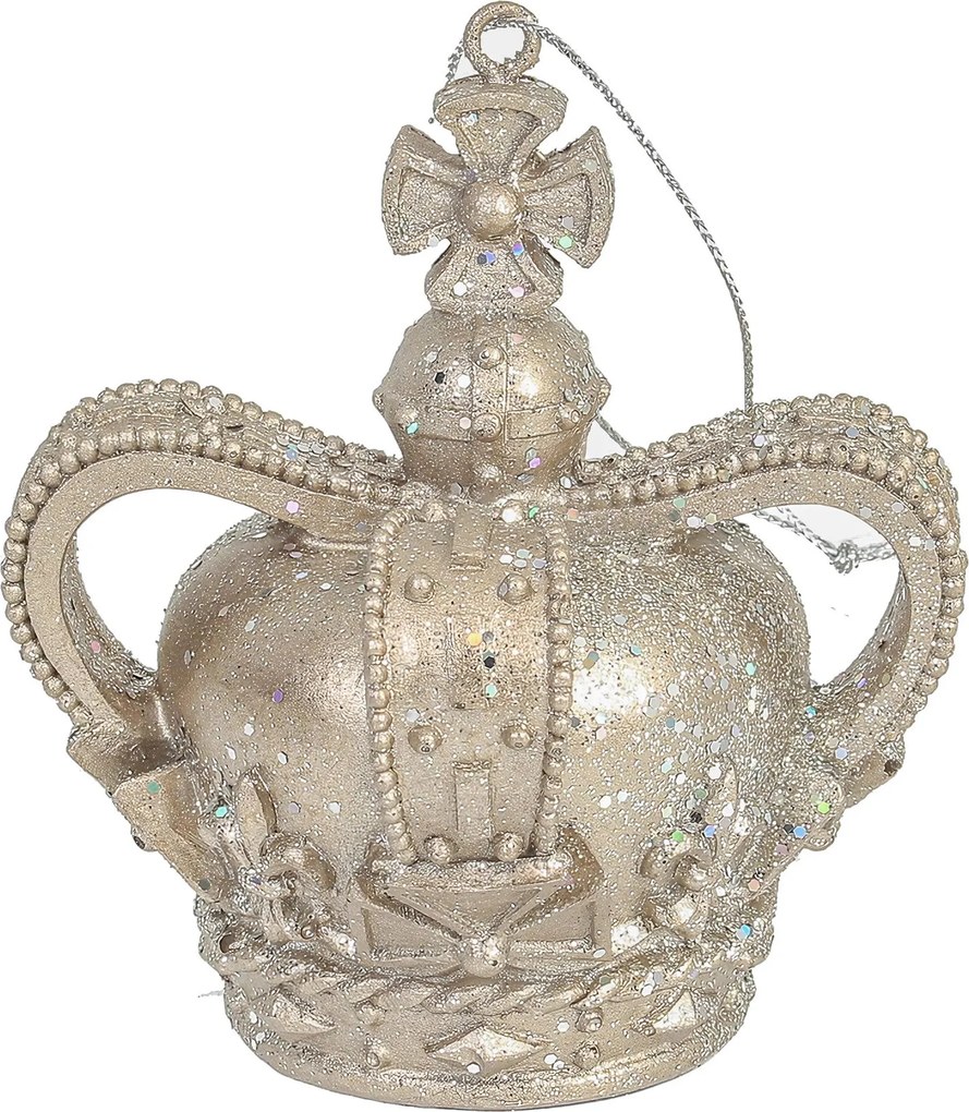 Vánoční ozdoba Royal Crown II 9x9x10 cm