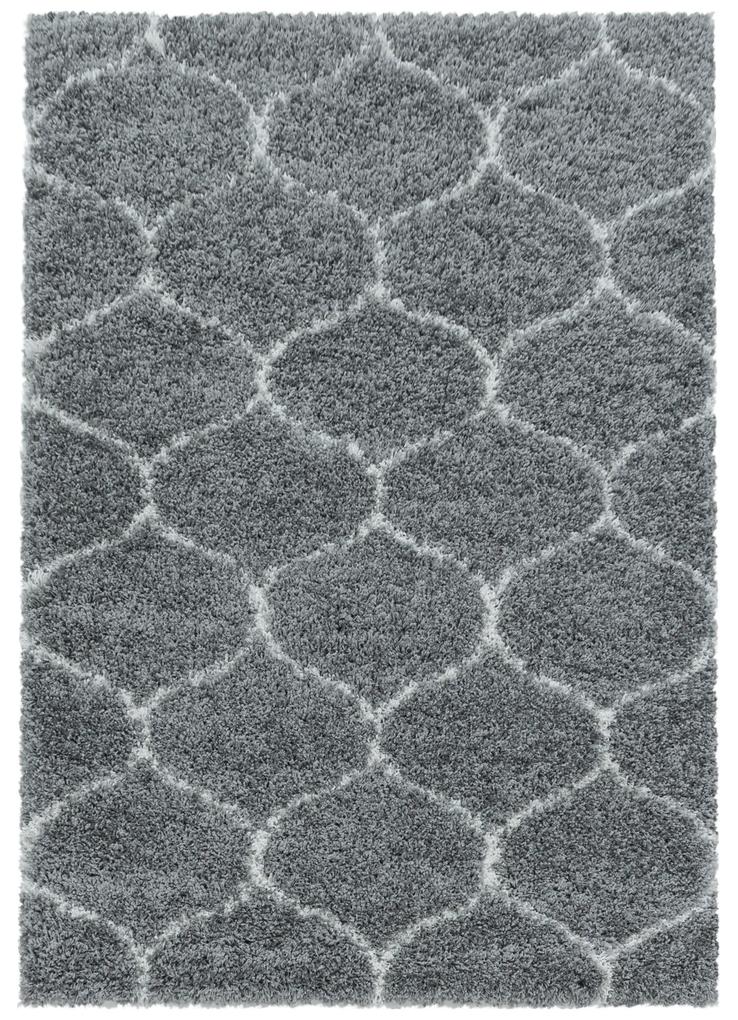 Ayyildiz Kusový koberec SALSA 3201, Šedá Rozměr koberce: 140 x 200 cm