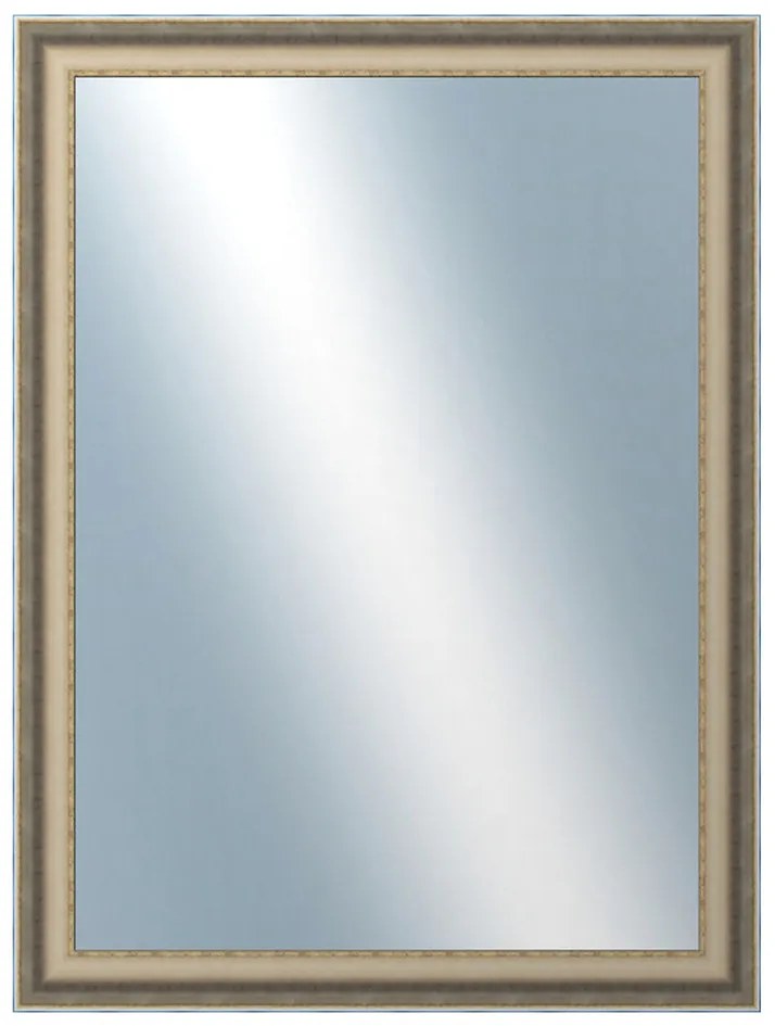 DANTIK - Zarámované zrcadlo - rozměr s rámem cca 60x80 cm z lišty DOPRODEJ|METAL AG prohlá velká (3025)