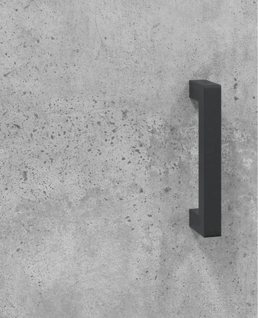 vidaXL Skříň highboard 69,5 x 34 x 180 cm kompozitní dřevo [3198725] Barva: Betonová šedá