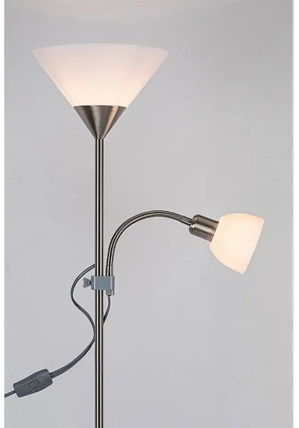Rabalux 4064 - Stojací lampa ACTION 1xE27/100W/230V + 1xE14/25W