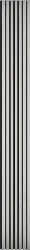 Mexen Lam-B nástěnné lamely 275 x 31,5 cm, deska HDF 4 mm, Stříbrný - S100-275317-2812-056