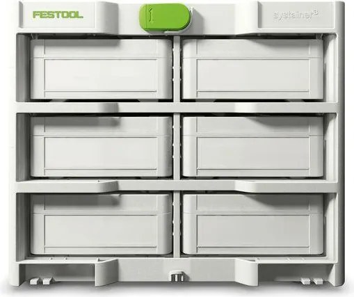Festool SYS3-RK/6 M 337-Set Systainer3 Rack 577816