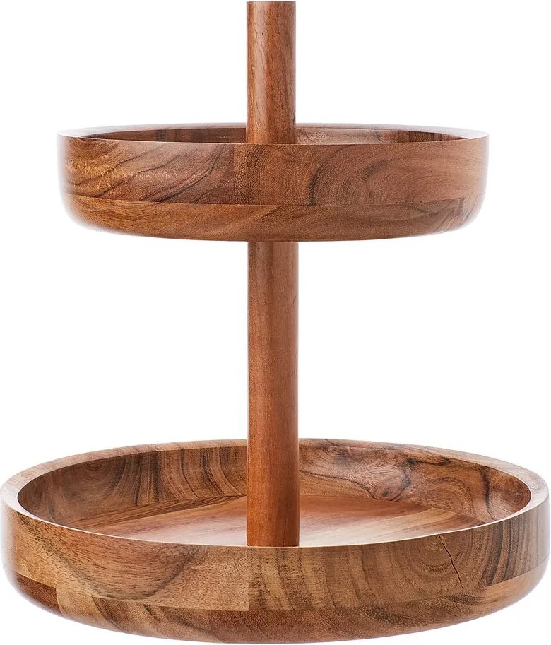 ACACIA Etažér 2-patrový 27 cm