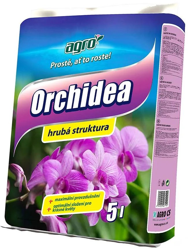 AGRO Substrat na orchidey 5l