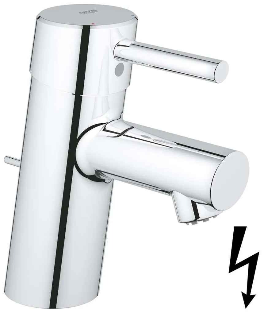 Grohe Concetto - Umyvadlová baterie s výpustí, chrom 23060001