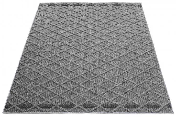 Ayyildiz koberce Kusový koberec Patara 4953 Grey – na ven i na doma - 80x250 cm
