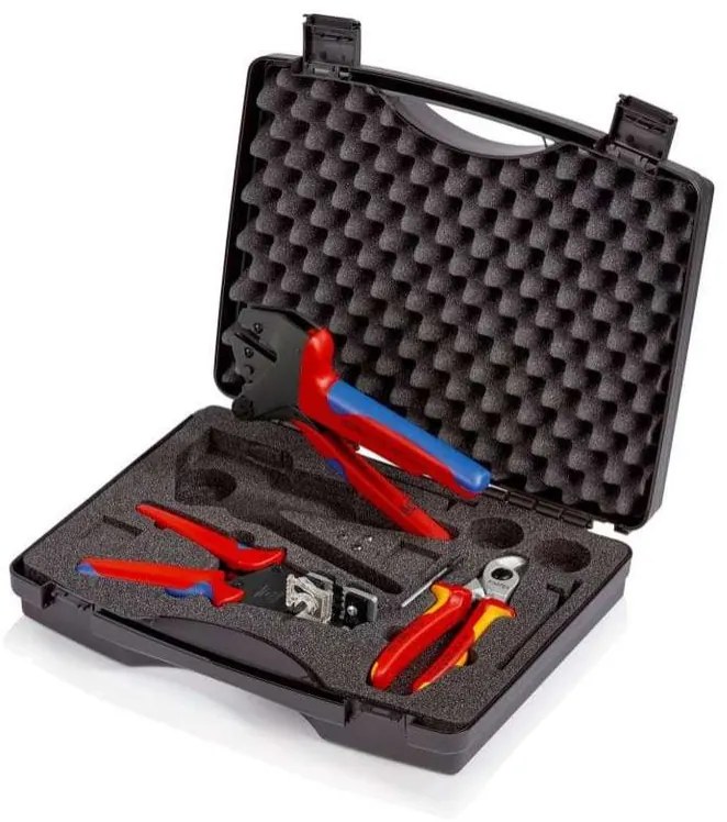 Kufřík s nářadím pro fotovoltaiku Knipex 97 91 01 (Sada 3 ks)