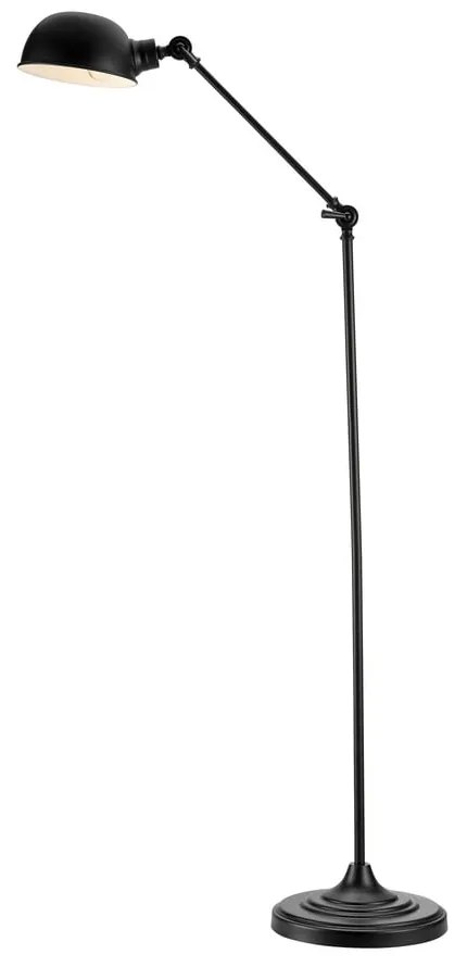 Černá stojací lampa (výška 143 cm) Portland – Markslöjd