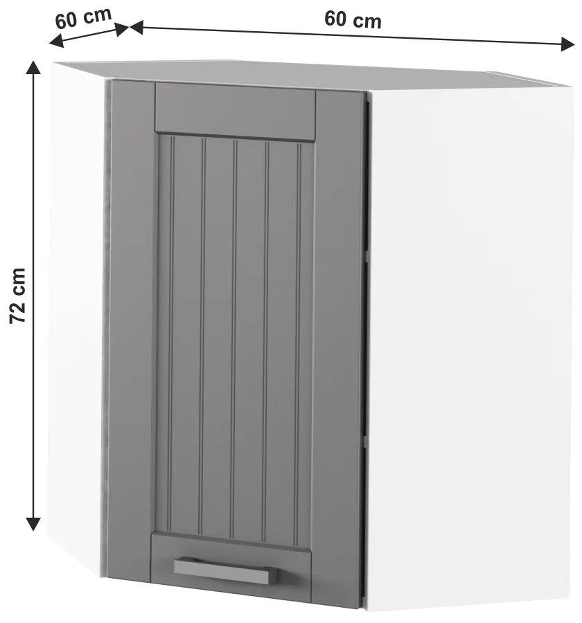 Horní skříňka rohová JULIA TYP 10 Tempo Kondela