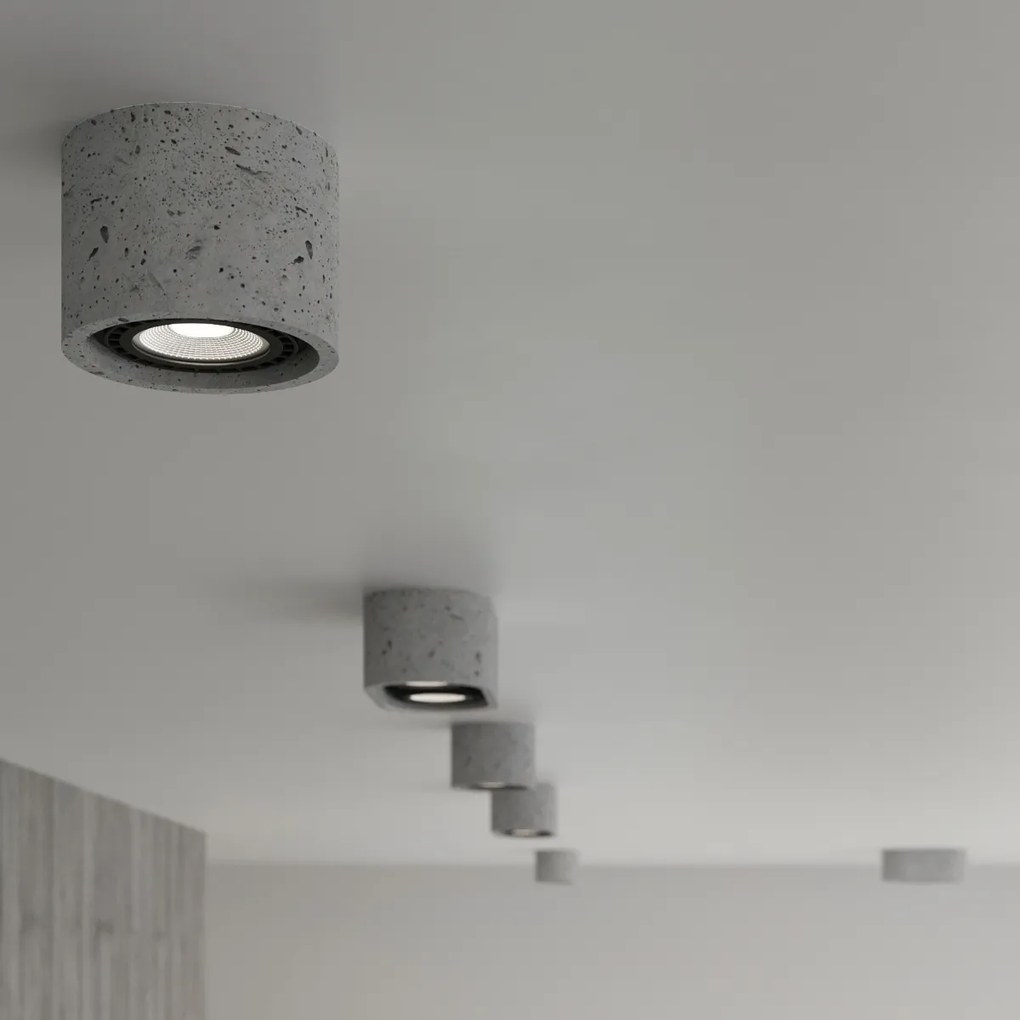 Sollux Lighting Stropní svítidlo BASIC 2 beton