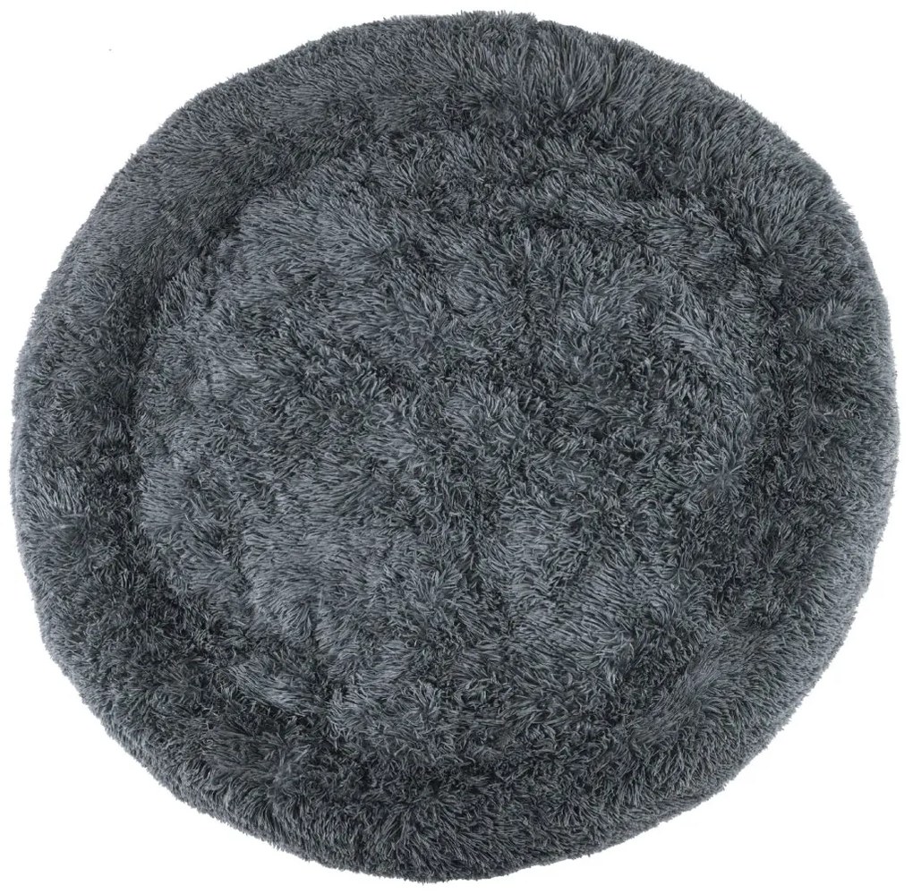 PuppyJoy PuppyJoy, kulatý pelíšek pro psy 120cm PJ-005, velikost XL, tmavě šedá, HOM-50057