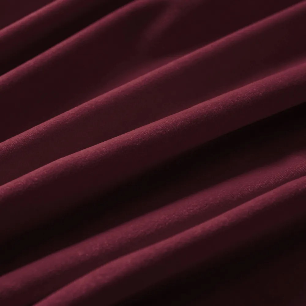 Sametová látka Velvet Premium SVP-010 Tmavě vínová - šířka 145 cm