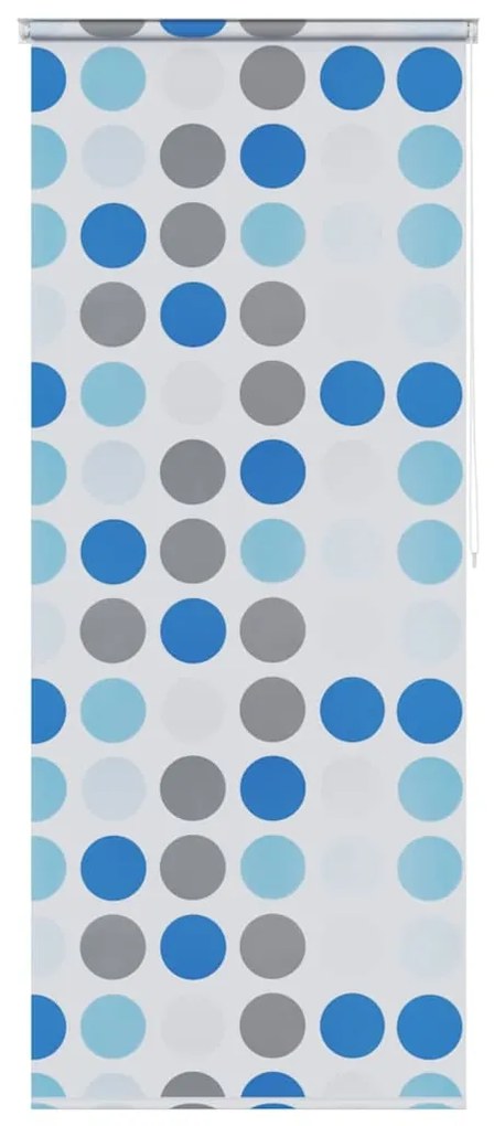 Sprchová roleta 80 x 240 cm kruhový vzor 142853