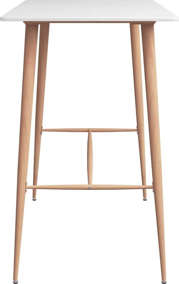 7dílný barový set bílý 3057449