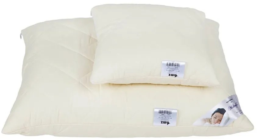 Antialergický polštář 40x40 Mikrovlákno prošívané 200g krémové AMZ