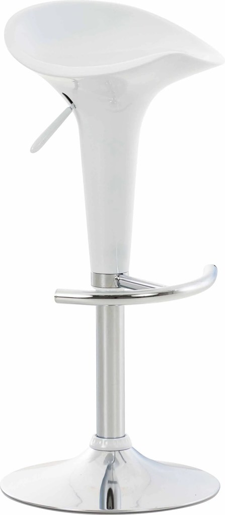 Barová židle Saddle – bílá