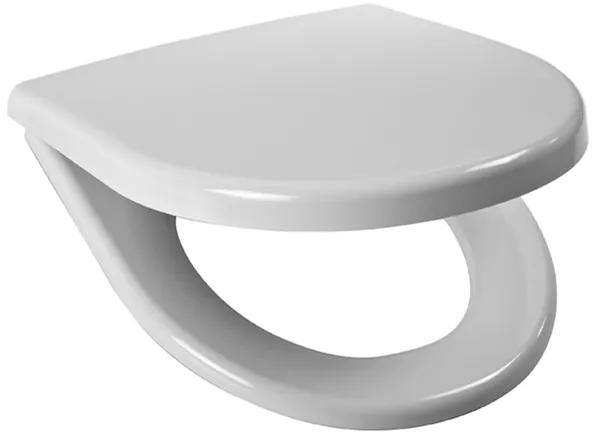 Sedátko Lyra plus duroplast, nerezové úchyty, bílé (kombi klozety), JIKA