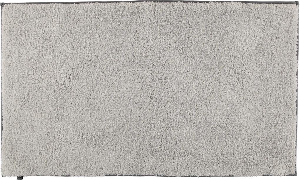 Koupelnový kobereček Cawo hladký protismykový 60 x 100 cm platinový