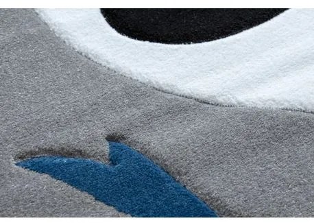 koberec PETIT MEDVÍDEK PANDA, šedý velikost 200x290 cm | krásné koberce cz