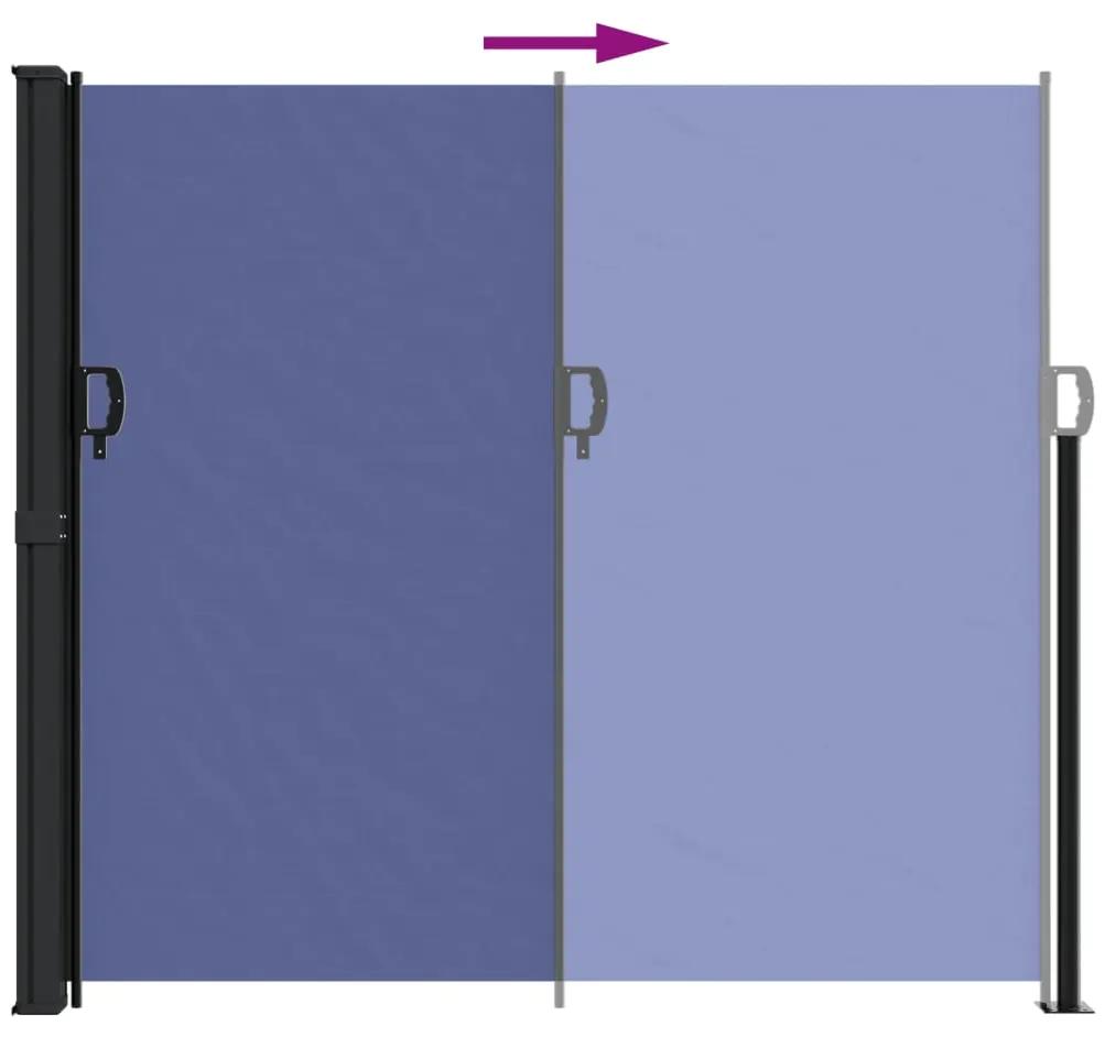 Zatahovací boční markýza modrá 180 x 300 cm,  4004341