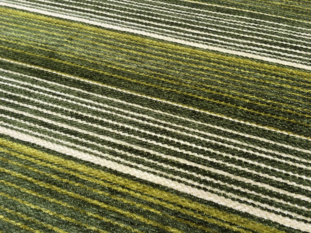 Oriental Weavers, Pratelný běhoun Laos 140/999X, 75x160, zelená, chodba / předsíň