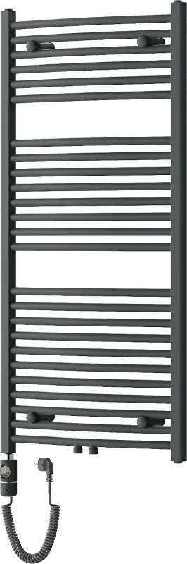 Mexen Ares, elektrické topné těleso 1200x600 mm + topná tyč 600 W, antracitová, W102-1200-600-2600-66