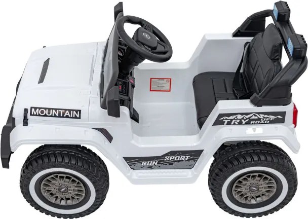 Elektrické autíčko Off Road MOUNTAIN bílé