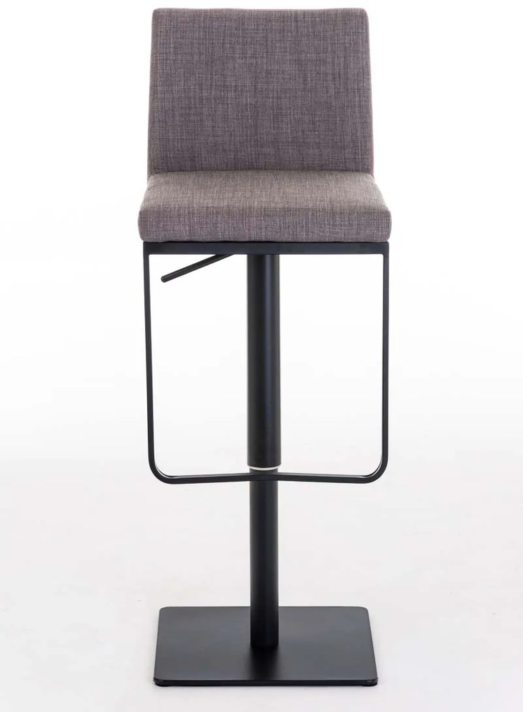 Barová židle Methow - látkové čalounění | šedá