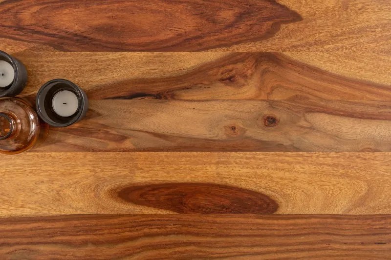 Designový konferenční stolek Thunder 100 cm sheesham