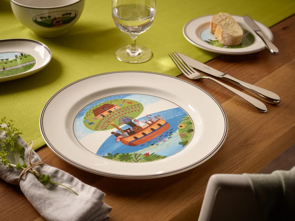 Villeroy&Boch Villeroy & Boch Design Naif jídelní talíř Noemova archa, 27,1 cm