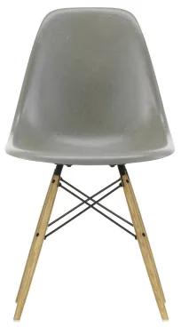 Eames Fiberglass chair DSW medový jasan raw umber Vitra