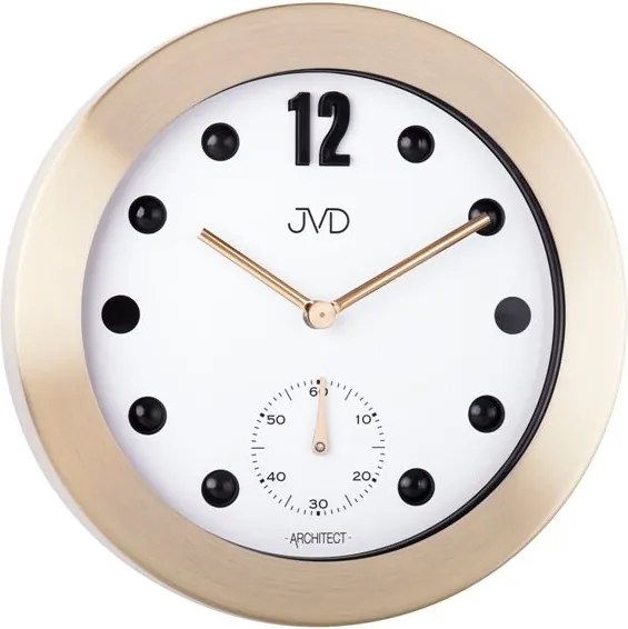 Designové kovové hodiny JVD -Architect- HC07.2