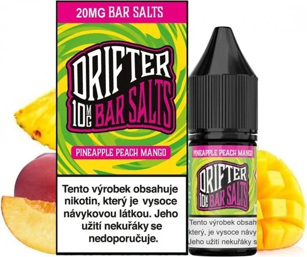 Liquid Drifter Bar Salts Pineapple Peach Mango 10ml (20mg)