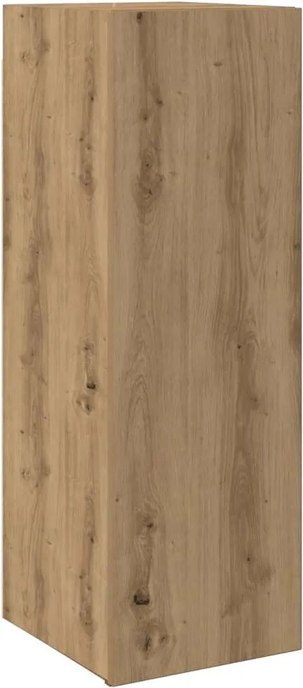 Nástěnné TV skříňky 3 ks dub artisan kompozitní 3328964