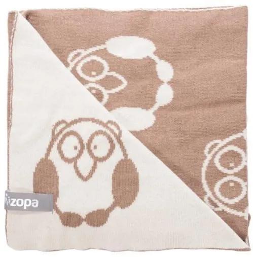 Zopa Dětská deka Little owl Mint