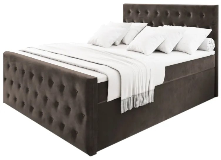 Expedo Čalouněná postel boxspring FENDI, 180x200, casablanca 8