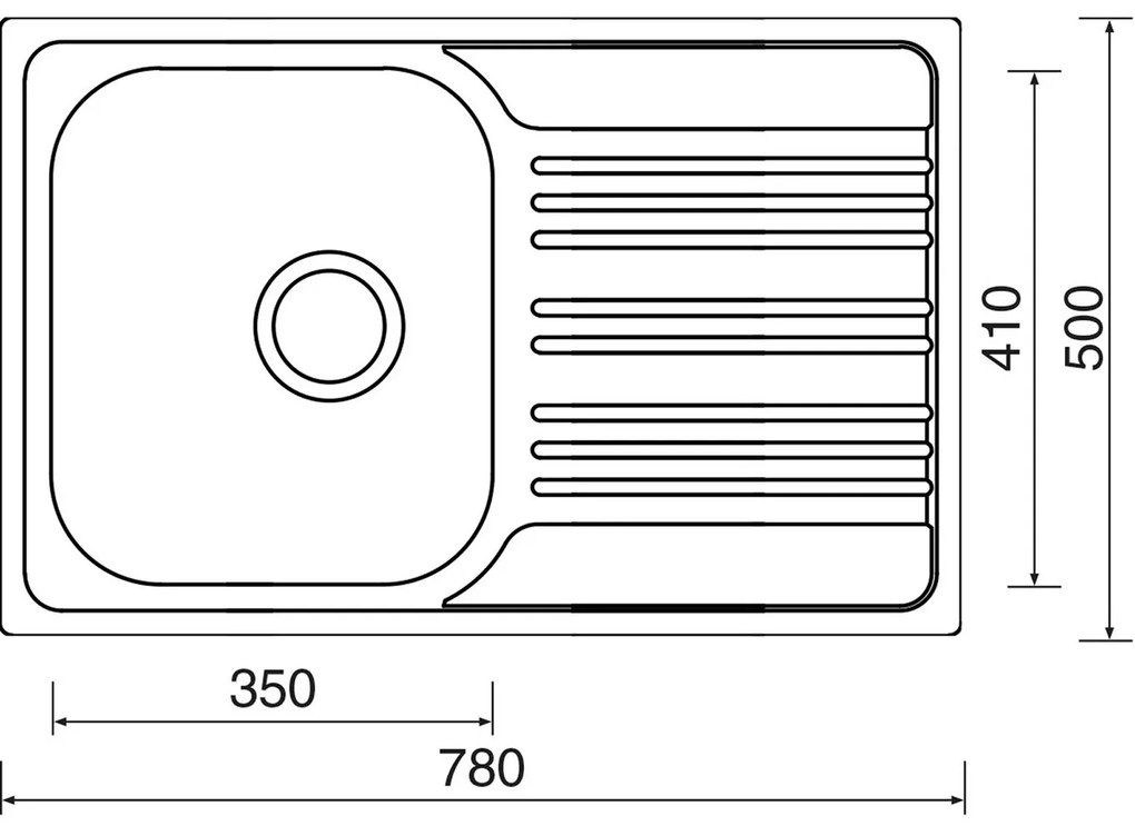 Set Sinks STAR 780 V+PRONTO