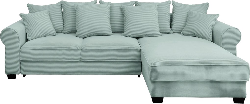 XXXLutz ROHOVÁ SEDAČKA, textil, šalvějově zelená MID.YOU - Sedací soupravy - 002220047329