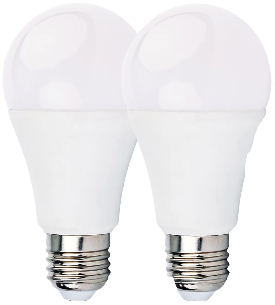 ENERGY 2x LED žárovka - E27 - 10W - 810Lm - teplá bílá