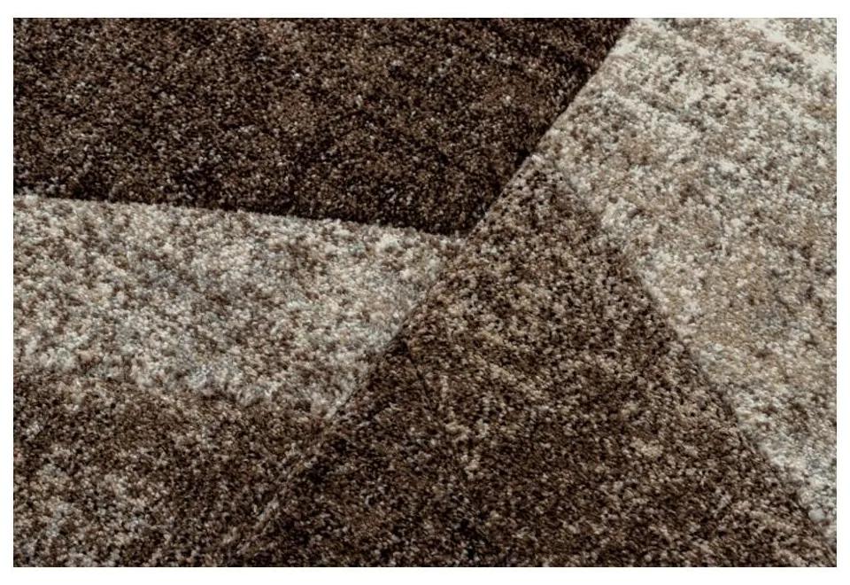 Kusový koberec Luxo hnědý 120x170cm