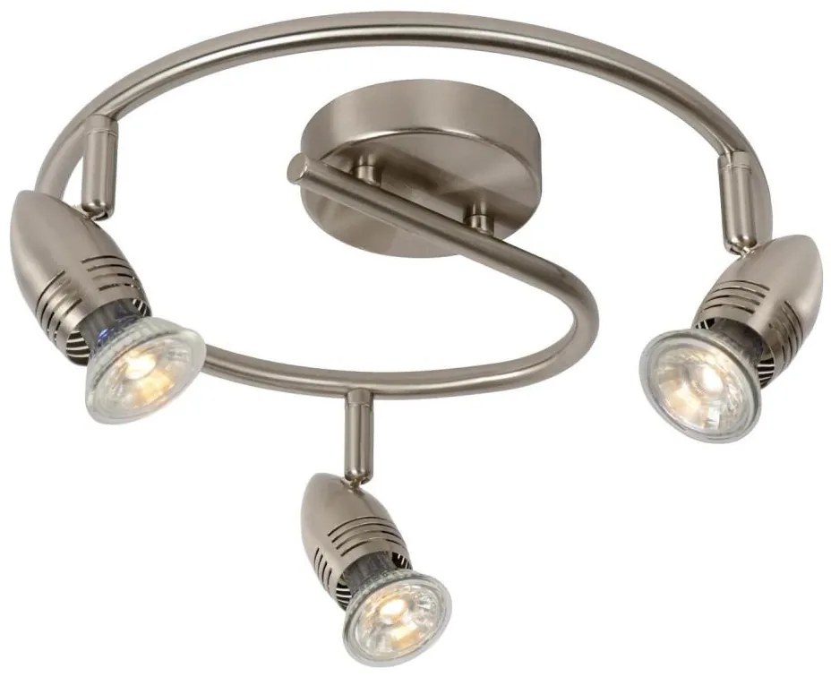 Lucide 13955/14/12 - LED bodové svítidlo CARO-LED 3xGU10/5W/230V chrom